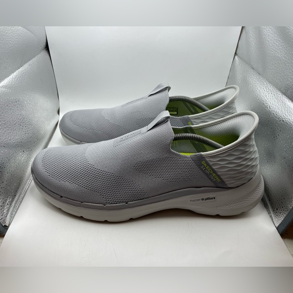 Skechers | Shoes | Skechers Slip Ins Go Walk Mens Gray Hyper Pillars ...